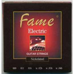 Fame E-Git.Saiten 09-46 Round wound Nickel Plated