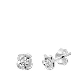 Lucardi Earrings female Silver size Onesize