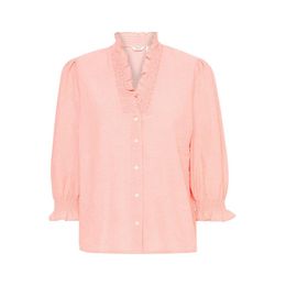 B.Young Bluse 'Istribe' Damen Gr&ouml;&szlig;e S ros&eacute; / wei&szlig;