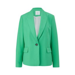 s.Oliver BLACK LABEL Blazer Damen Gr&ouml;&szlig;e 44 gr&uuml;n