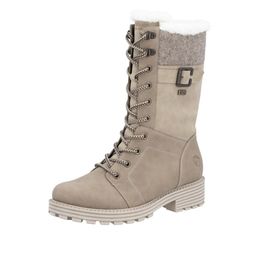 Remonte Schn&uuml;rstiefelette Damen Gr&ouml;&szlig;e 36 beige / chamois Winterschuhe