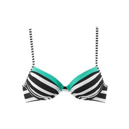 Kangaroos Bikini Top female Black size 36