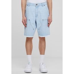 Urban Classics Shorts Herren Größe 38 hellblau / braun