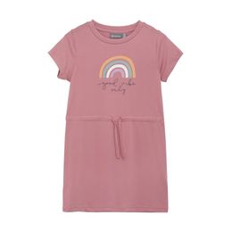 Color Kids Kleid M&auml;dchen Gr&ouml;&szlig;e 128 gr&uuml;n / orange / pink / schwarz / wei&szlig;