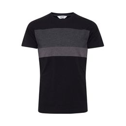 !Solid T-Shirt 'Sascha' Herren Größe XXL grau / dunkelgrau / schwarz
