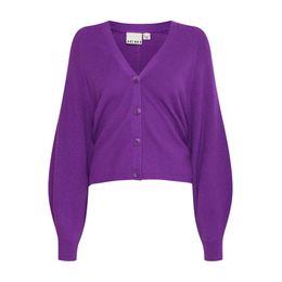 Ichi Strickjacke 'IHBoston' Damen Größe L lila
