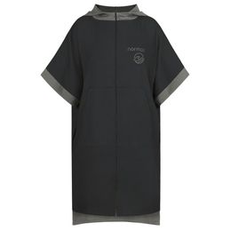 Normani Long Bathrobe female Black size S/M