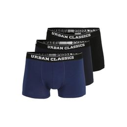 Urban Classics Boxershorts Herren Größe M navy / nachtblau / weiß