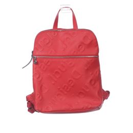 Desigual Damen Rucksack, rot, Gr.