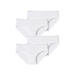 Schiesser Panty ' Long Life Rib ' M&auml;dchen Gr&ouml;&szlig;e 140 wei&szlig;
