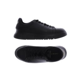 Emporio Armani Herren Sneakers, schwarz, Gr. 41