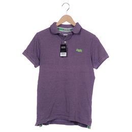 Superdry Herren Poloshirt, flieder, Gr. 52