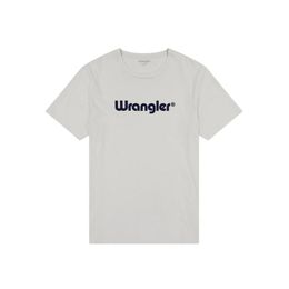 Wrangler Shirt 'LOGO TEE' male White size S