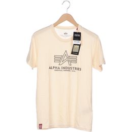 Alpha Industries Herren T-Shirt, beige, Gr. 46