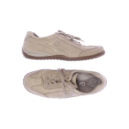 Gabor Damen Sneakers, beige, Gr. 7