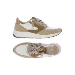 Gabor Damen Sneakers, beige, Gr. 8