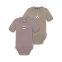 Normani Romper/Bodysuit 'Tihoi' boy Beige, Pink size 98