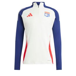 adidas Performance Funkstionsshirt 'Olympique Lyonnais Tiro 24' Herren Größe XXXL navy / karminrot / weiß
