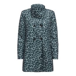 Only Mantel 'ONLSOPHIA NANCY' Damen Gr&ouml;&szlig;e XS hellgrau / smaragd / mint Wintermantel