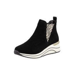 Remonte Stiefelette Damen Größe 37 schwarz / offwhite Winterschuhe