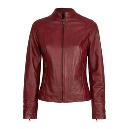 Bugatti Lederjacke BULady-122 Damen Gr&ouml;&szlig;e M/L dunkelrot