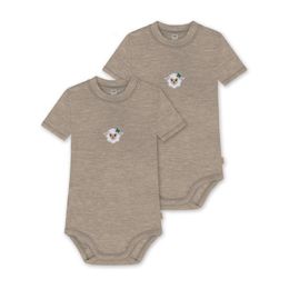 Normani Romper/Bodysuit 'Tiho' boy Beige size 98