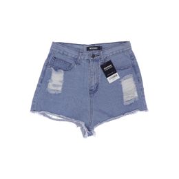 Missguided Petite Damen Shorts, hellblau, Gr. 36