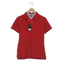 Tommy Hilfiger Damen Poloshirt, rot, Gr. 44