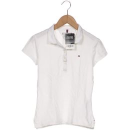 Tommy Hilfiger Damen Poloshirt, weiß, Gr. 34