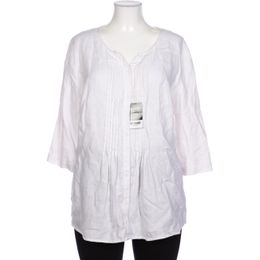 Ulla Popken Damen Bluse, weiß, Gr. 42