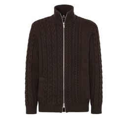 Boggi Milano Knit Cardigan male Brown size S