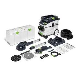 FESTOOL Langhalsschleifer- und Sauger-Set PLANEX LHS 2 225/CTM 36-Set