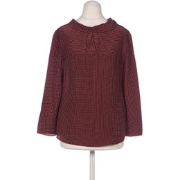 Massimo Dutti Damen Bluse, bordeaux, Gr. 36