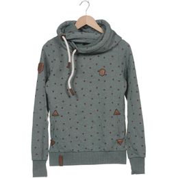 Naketano Damen Kapuzenpullover, türkis, Gr. 38