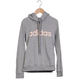 Adidas Damen Kapuzenpullover, grau, Gr. 34