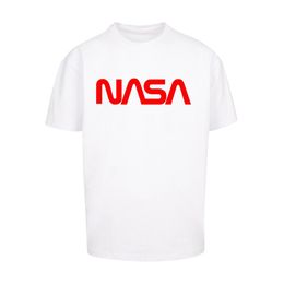 F4NT4STIC T-Shirt 'Nasa' Herren Gr&ouml;&szlig;e L rot / wei&szlig;