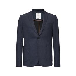 s.Oliver BLACK LABEL Sakko Herren Größe 48 navy / türkis