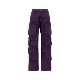 Alpha Industries Cargo Pants female Purple size XS