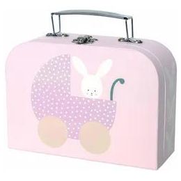 JaBaDaBaDo Spielset Koffer Hase & Babyaccessoires rosa 3+