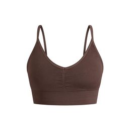 Smilodox Sports Bra female Brown size M