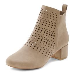 Lascana Stiefelette Damen Gr&ouml;&szlig;e 37 dunkelbeige Winterschuhe