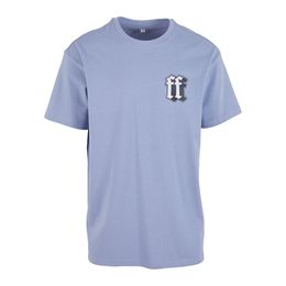 Forgotten Faces T-Shirt Herren Größe XS lila / violettblau / schwarz / weiß