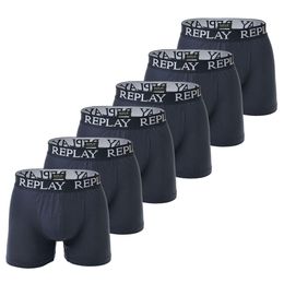 Replay Boxer shorts male Blue size XXL