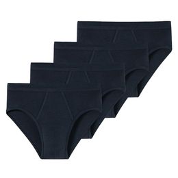 Schiesser Slip Herren Größe M blau