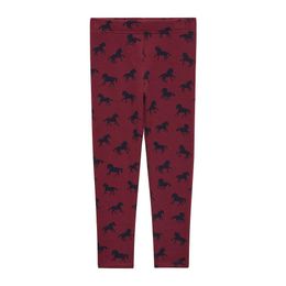 s.Oliver Leggings M&auml;dchen Gr&ouml;&szlig;e 110 navy / magenta