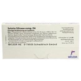 Weleda SOLUTIO SILICEAE comp.D 6 Ampullen