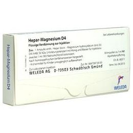 Weleda HEPAR MAGNESIUM D 4 Ampullen