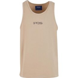 PEQUS Top 'Island Defender' Herren Gr&ouml;&szlig;e L beige / dunkelbeige