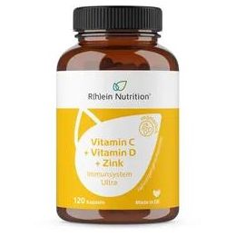 Vitamin C + Vitamin D + Zink Immunsystem Ultra