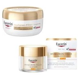 Beiersdorf Eucerin Hyaluron-Filler + Elasticity Anti Age Straffende Körpercreme + Tagescreme LSF 30 Set